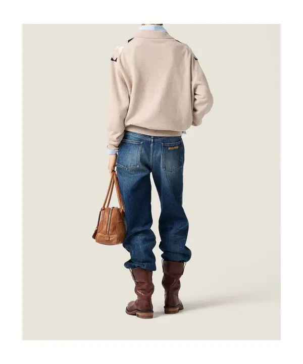 Miu Miu Five-pocket Denim Jeans - Blue