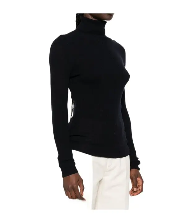 Fabiana Filippi Ribbed-knit Roll-neck Sweater