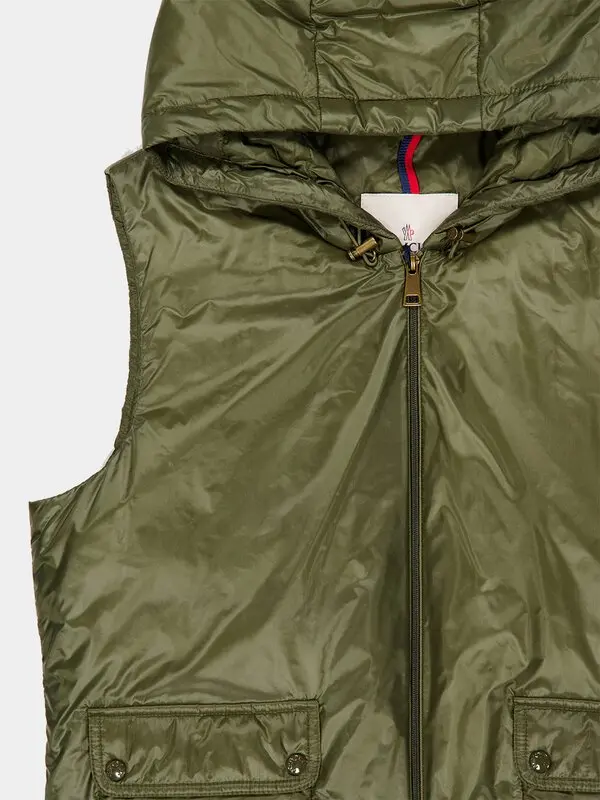 Moncler Zippered Down Vest
