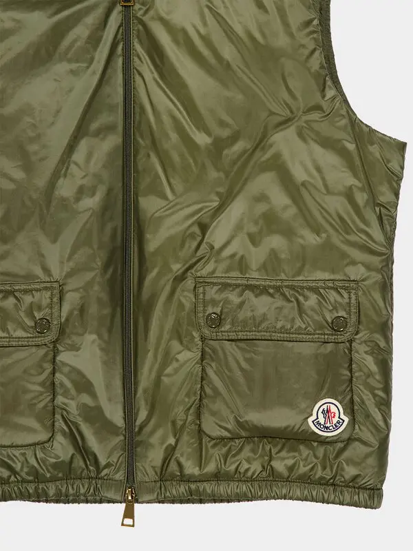 Moncler Zippered Down Vest