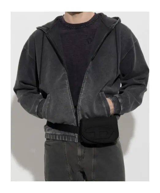 DIESEL® Long-sleeve Zip-up Sweatshirt