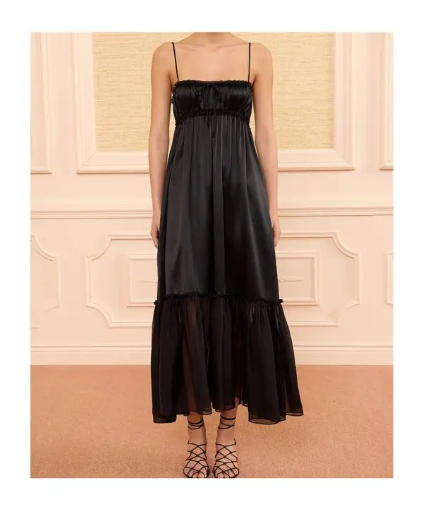 Ulla Johnson Empire Waist Midi Gown