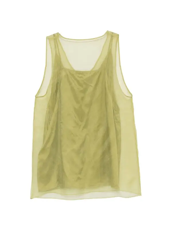 AMI Paris Round Neck Sleeveless Vest