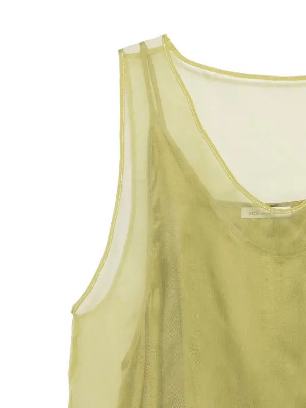 AMI Paris Round Neck Sleeveless Vest