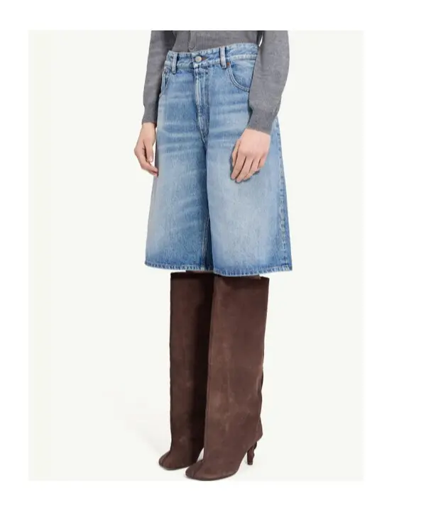 MAISON MARGIELA Denim Bermuda Shorts