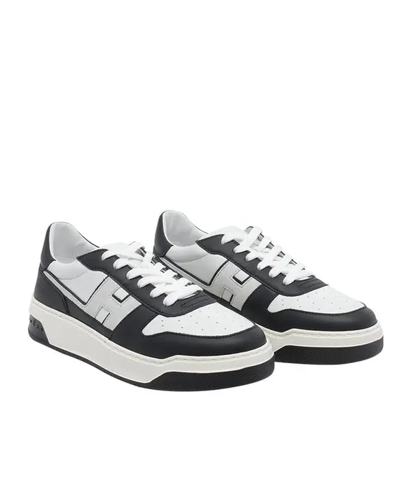 Hogan Lace-up Low-top Sneakers - Black