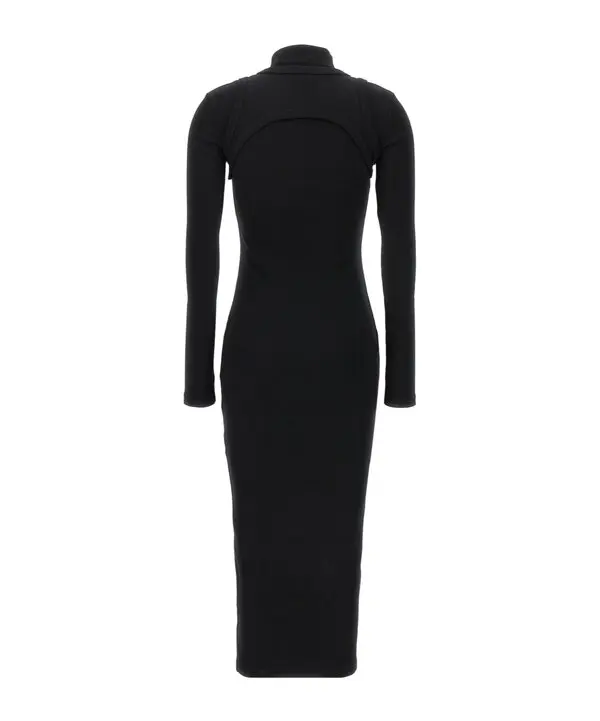 Off-White Off Stamp Rib Dress