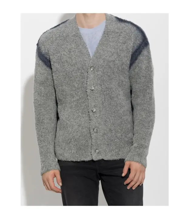 DIESEL® Long-sleeve Knit Cardigan