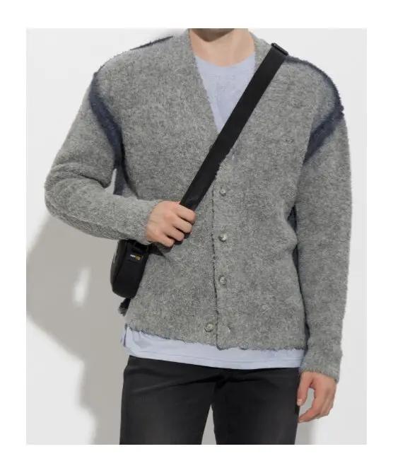 DIESEL® Long-sleeve Knit Cardigan