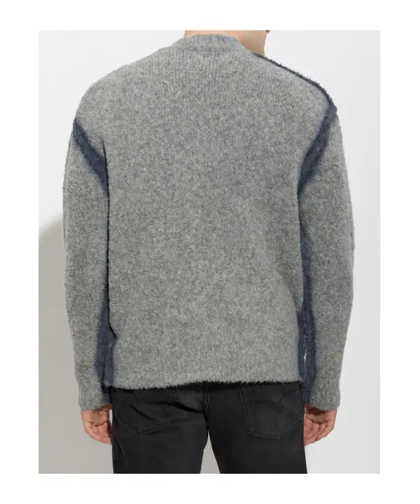DIESEL® Long-sleeve Knit Cardigan