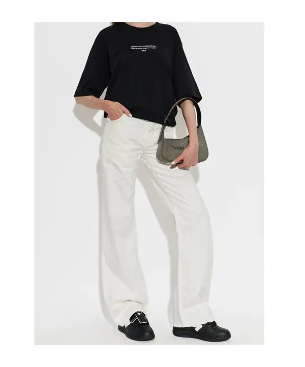 Off-White Flat Sneakers