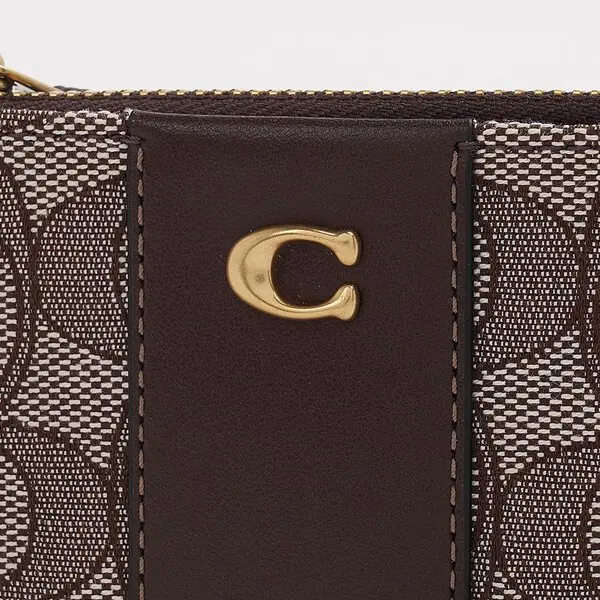 COACH Essential Signature Jacquard Wallet