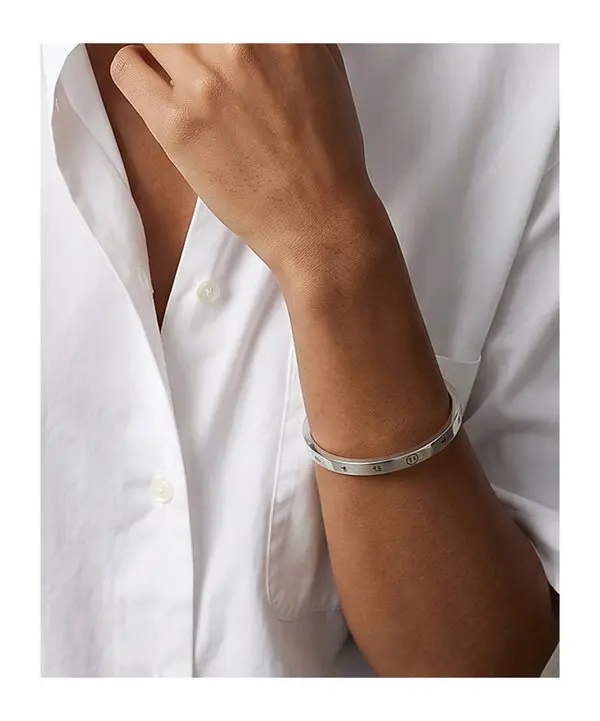 MAISON MARGIELA Numeric Logo Cuff Bracelet