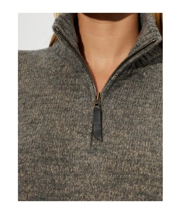 MAISON MARGIELA Stand-collar Zip-up Pullover