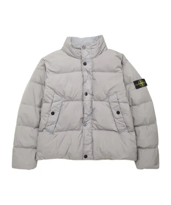 Stone Island Long-sleeve Stand-collar Down Jacket