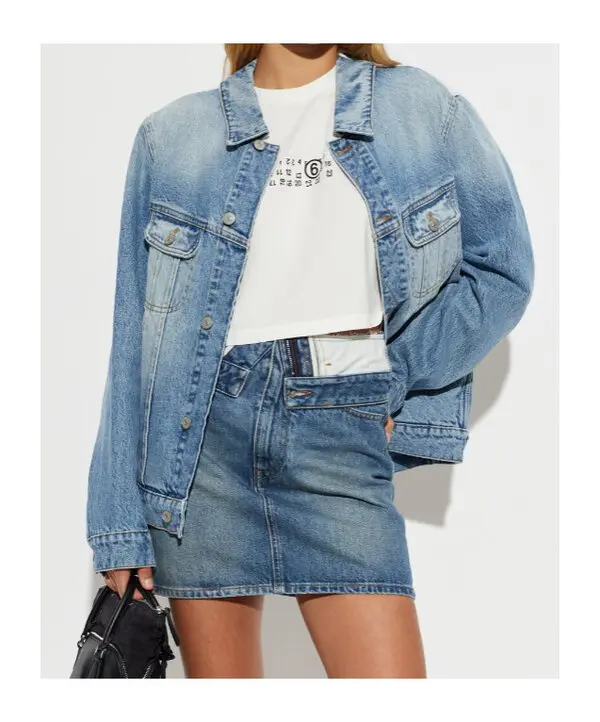 MAISON MARGIELA Long-sleeve Denim Jacket