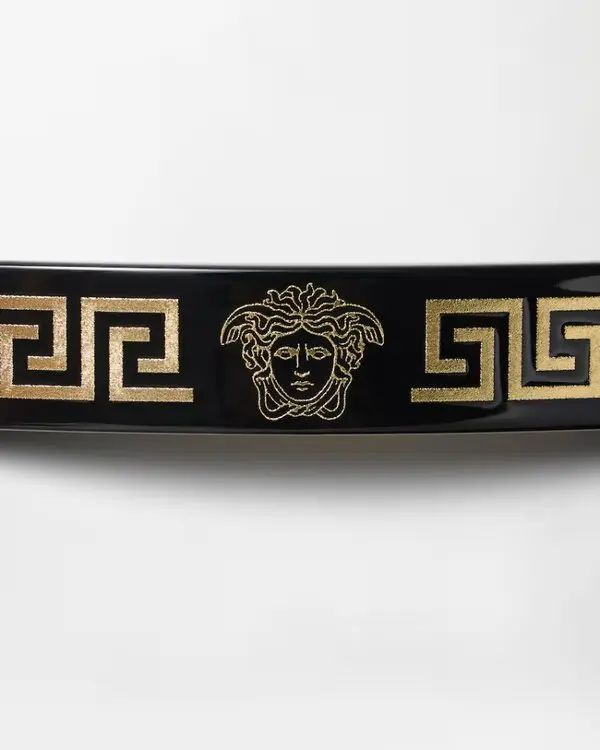 Versace Medusa Greca Hair Clip