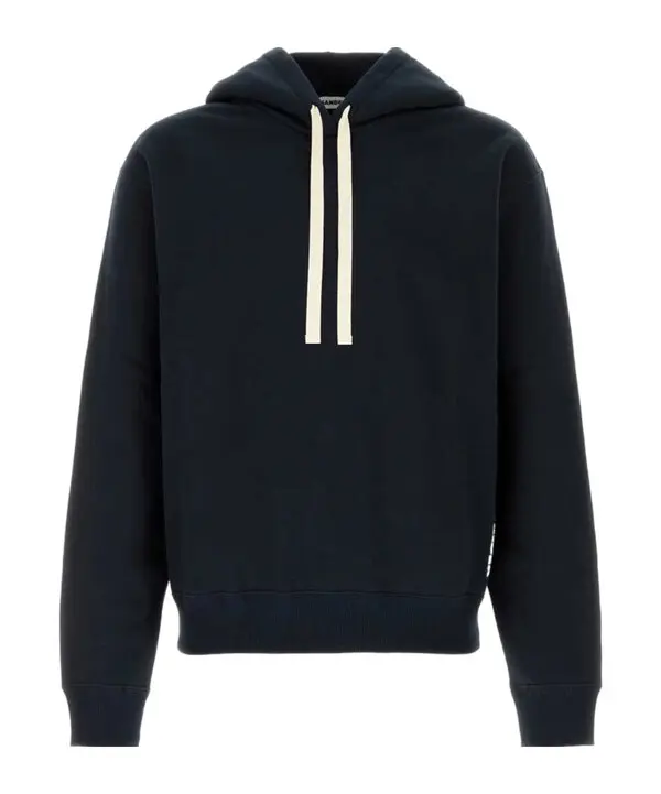 JIL SANDER Drawstring Hooded Sweatshirt
