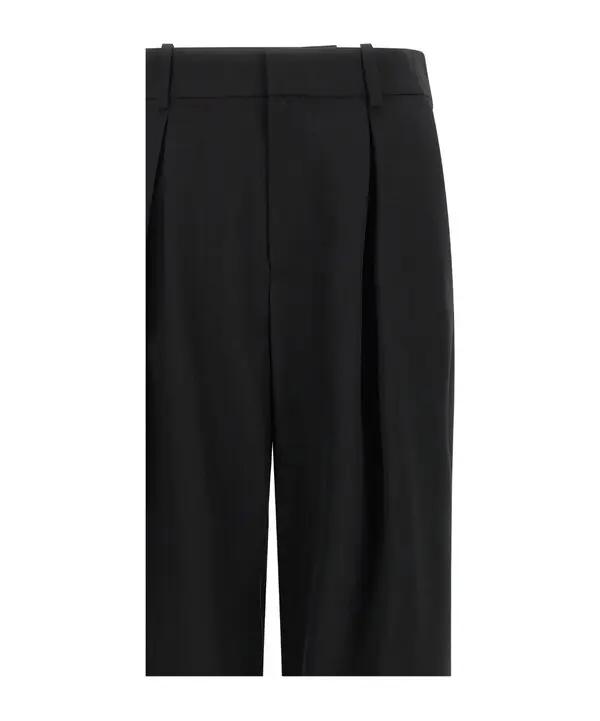 MAISON MARGIELA Wool Blend Pleated Trousers