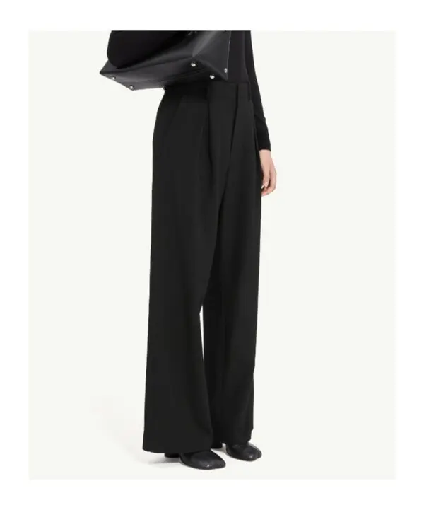 MAISON MARGIELA Wool Blend Pleated Trousers