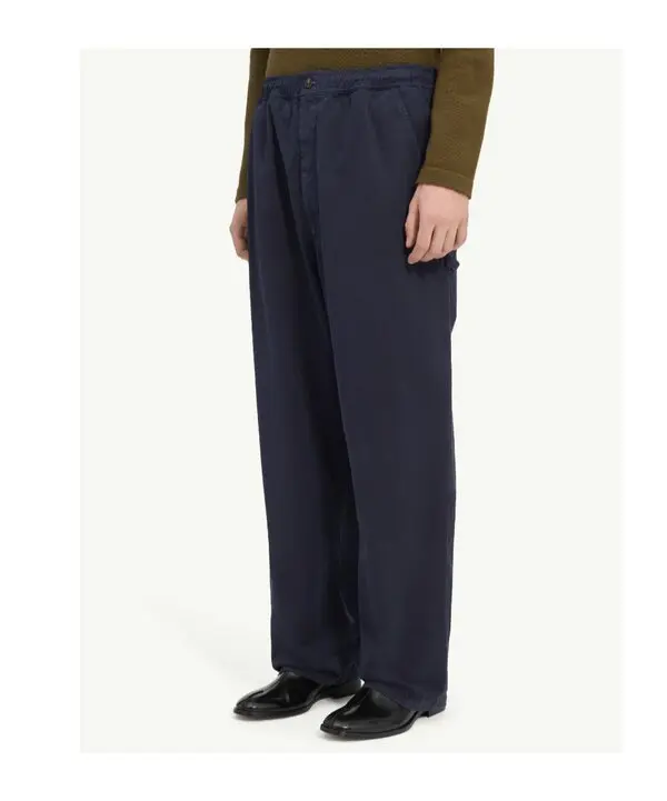 MAISON MARGIELA Wool Blend Pleated Trousers