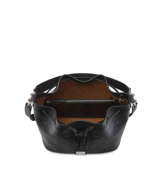 Mcm Dessau Visetos Medium Bucket Bag