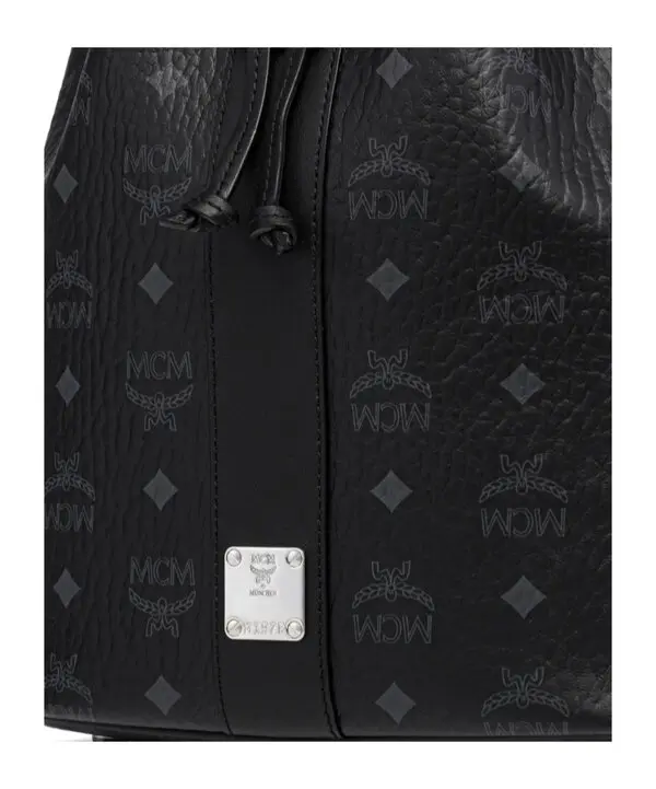 Mcm Dessau Visetos Medium Bucket Bag