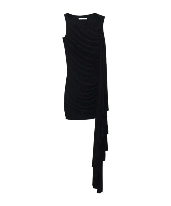 Alexander Wang Asymmetric Ruched Mini Dress