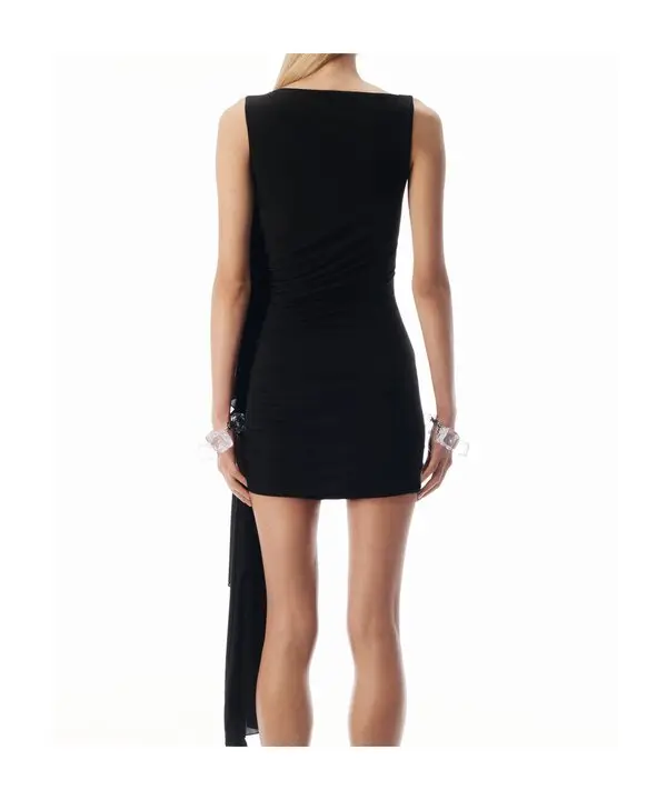 Alexander Wang Asymmetric Ruched Mini Dress