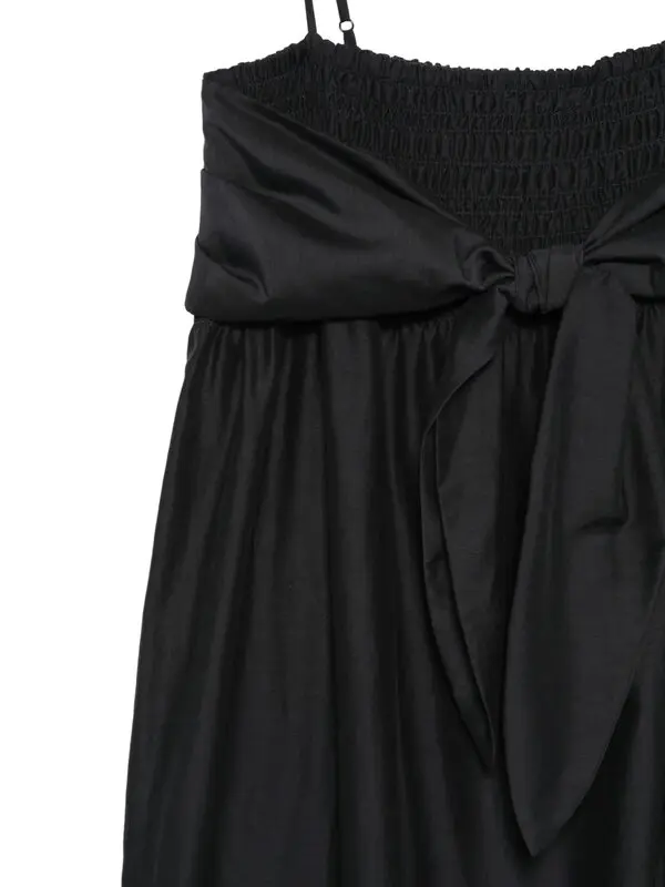 Vince Bow-detail Midi Dress