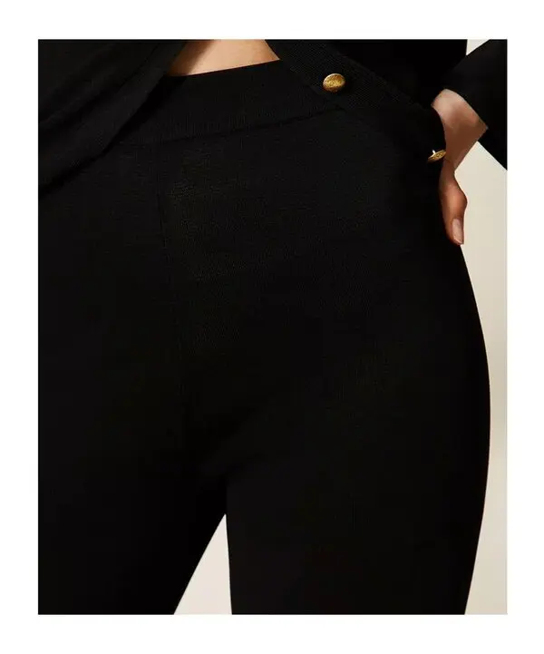 TWINSET Wide-leg Casual Trousers