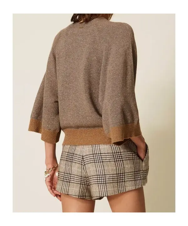 TWINSET Ribbed Knit Sweater