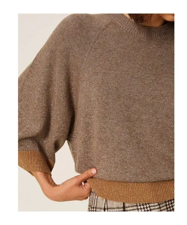 TWINSET Ribbed Knit Sweater
