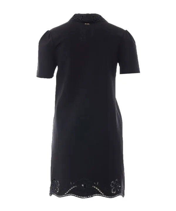 TWINSET Embroidered V-neck Dress