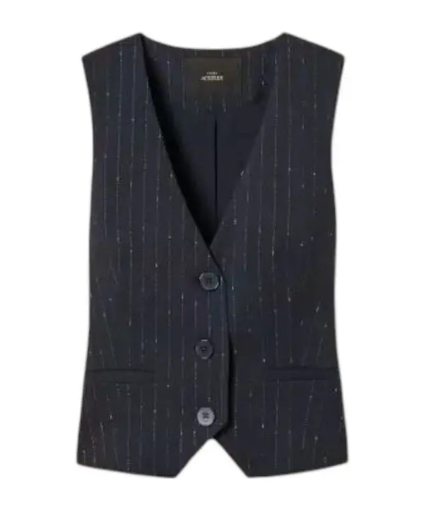 TWINSET V-neck Single-breasted Vest
