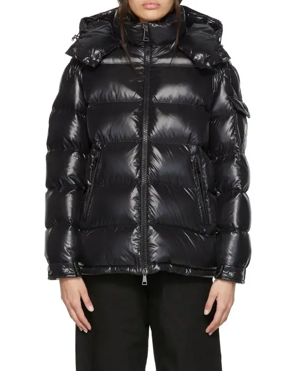Moncler Maire Logo Patch Quilted Jacket