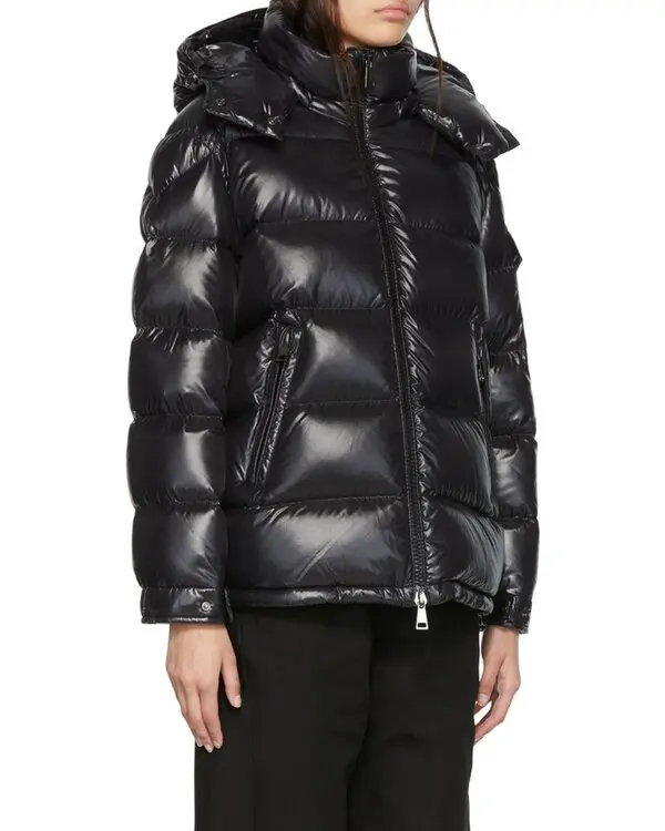 Moncler Maire Logo Patch Quilted Jacket