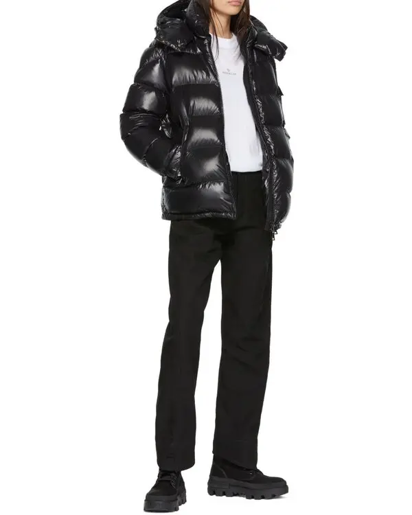 Moncler Maire Logo Patch Quilted Jacket