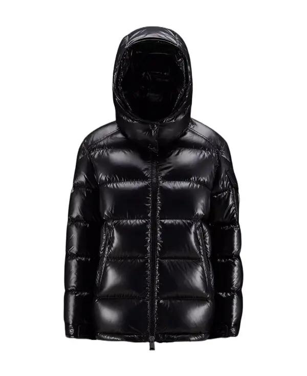 Moncler Maire Zip-up Hooded Jacket - Black