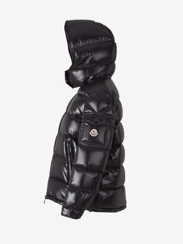 Moncler Maire Zip-up Hooded Jacket - Black