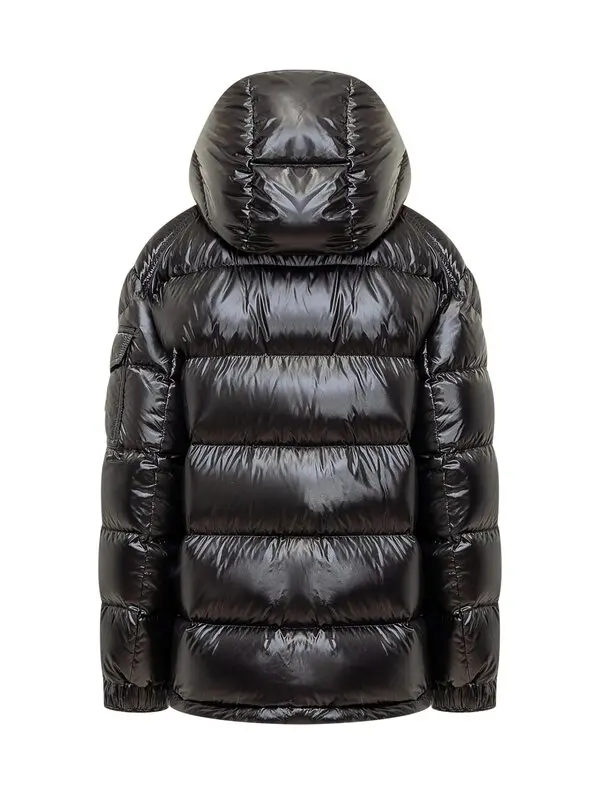 Moncler Maire Zip-up Hooded Jacket - Black
