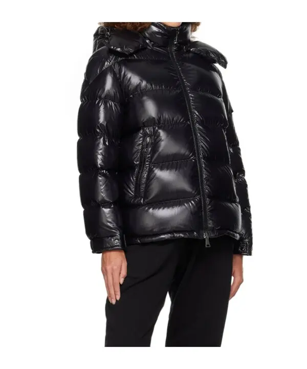 Moncler Maire Zip-up Hooded Jacket - Black