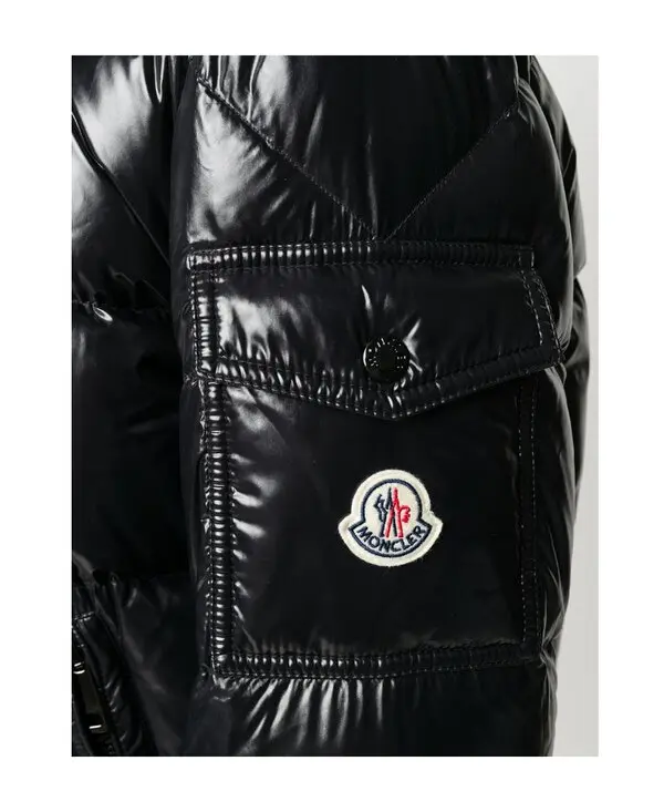 Moncler Maire Zip-up Hooded Jacket - Black