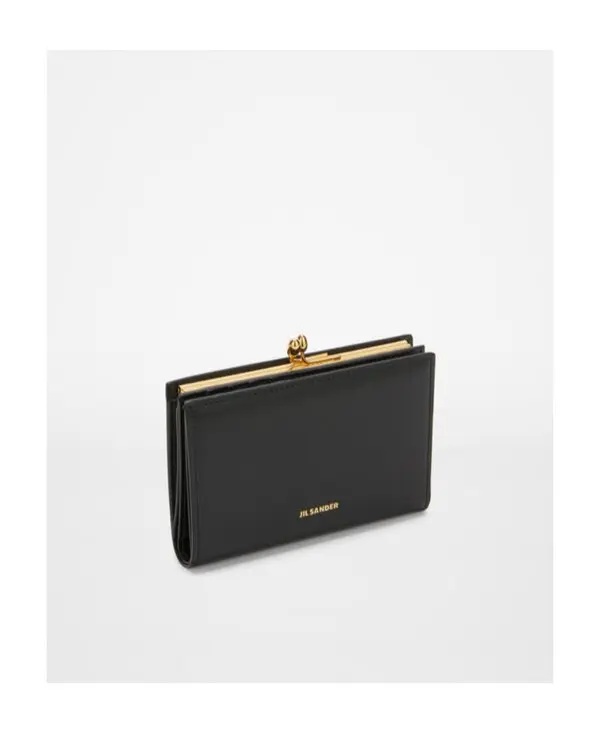 JIL SANDER Logo-detailed Clasp Fastened Purse