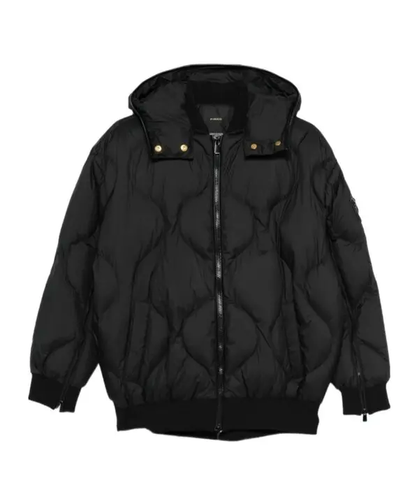 Pinko Padded Bomber Jacket With Hood