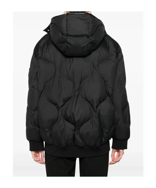 Pinko Padded Bomber Jacket With Hood