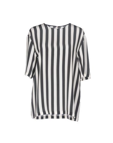 Dolce & Gabbana Top Charcoal Size Silk