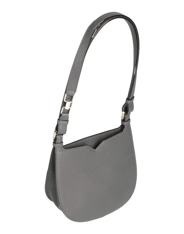 VALEXTRA Shoulder Bag In Calfskin - Grey