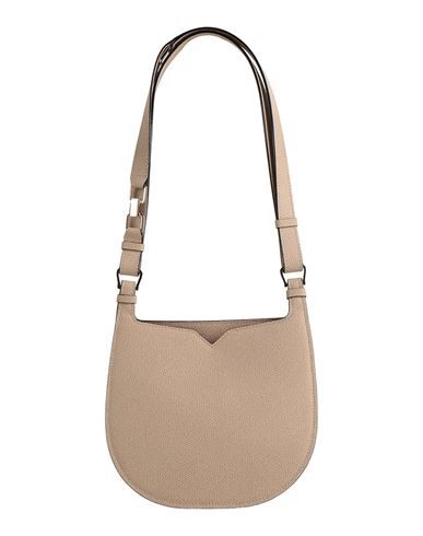 VALEXTRA Shoulder Bag Calfskin - Sand