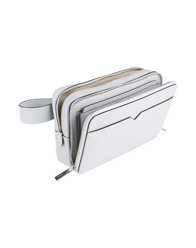 VALEXTRA V-line Bum Bag Belt Bag Calfskin - Grey